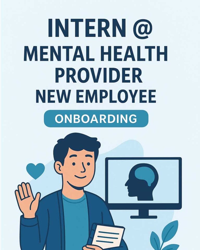 Intern @ Mental Health Provider New Employee Onboarding - Supremus Store