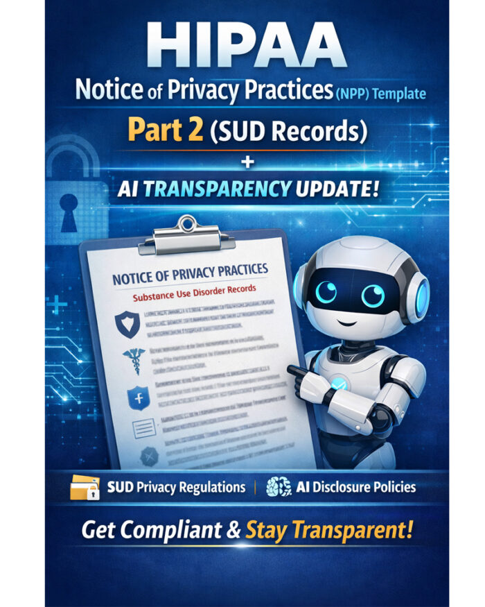 HIPAA Notice of Privacy Practices (NPP) Template — Part 2 (SUD Records ...