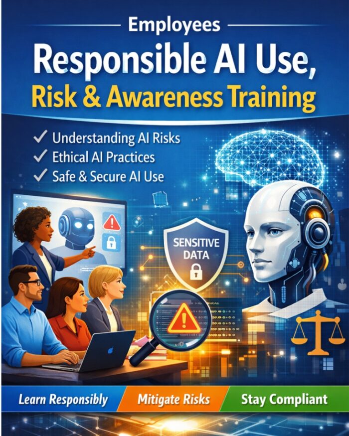 Employees Responsible AI Use, Risk & Awareness Training - Supremus Store